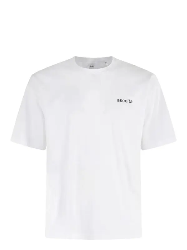Aspesi Embroidered-logo T-shirt - White