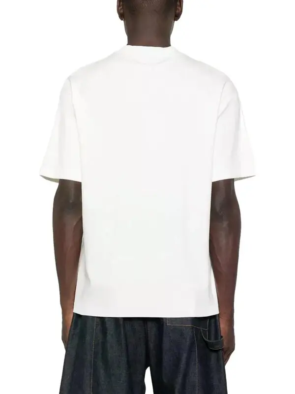 Drole De Monsieur Landscape-print T-shirt - Neutrals