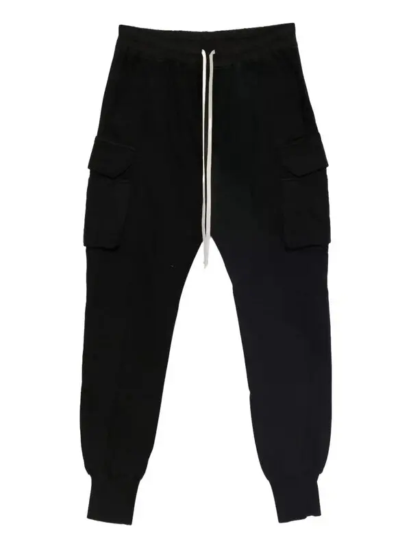 Rick Owens Mastodon Drawstring Cargo Trousers - Black