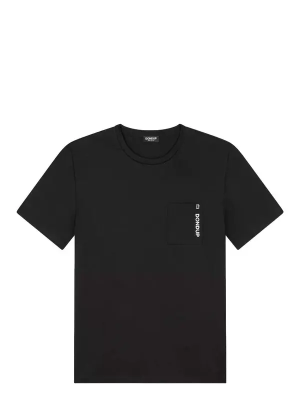 DONDUP Pocket Logo T-shirt - Black