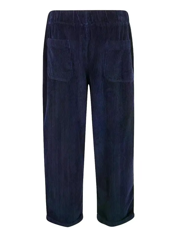 Labo.art Corduroy Elasticated Trousers - Blue