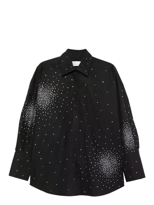 Giuseppe Di Morabito Embellished Poplin Shirt - Black