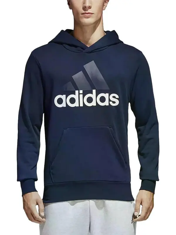 Adidas Stadium Essentials Linear Hoodie - Blue