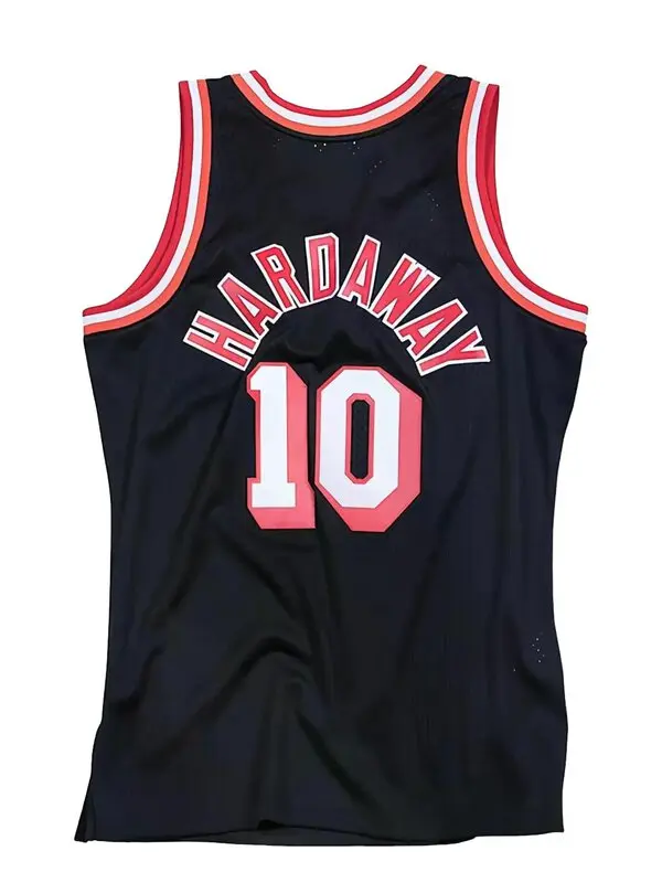 Mitchell & Ness Nba Miami Heat Tim Hardaway Jersey - Black