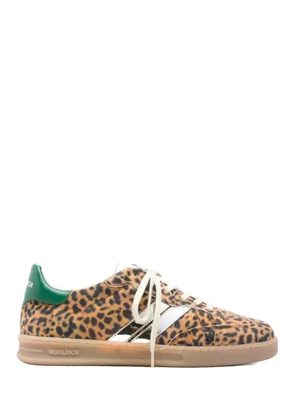Woolrich Leopard-print Trainers - Brown