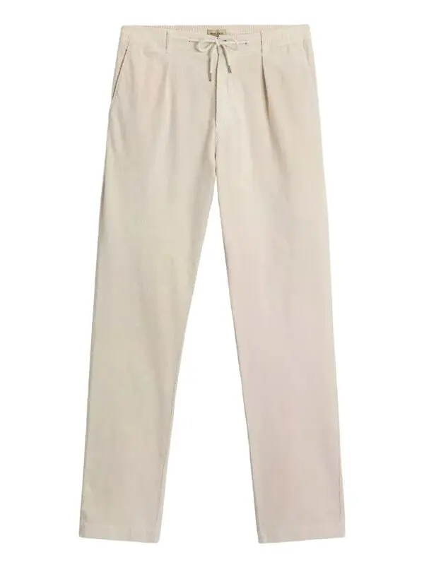 Woolrich Pleated Drawstring Trousers - Neutrals