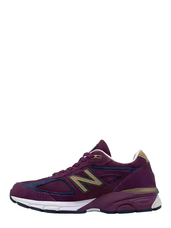 NEW BALANCE 990v4 Suede Trainers - Purple