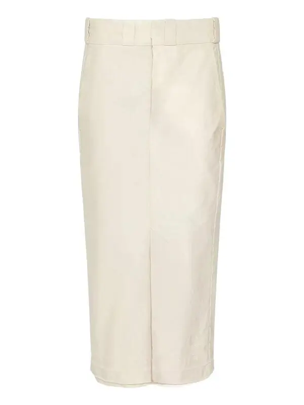 MAISON MARGIELA High-waisted Tailored Skirt - Neutrals