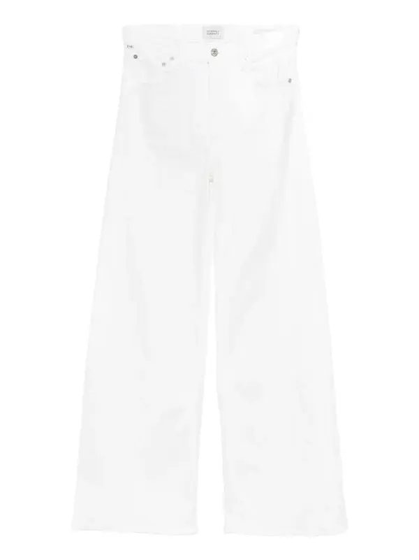 Citizens Of Humanity Lyra Wide-leg Jeans - Neutrals