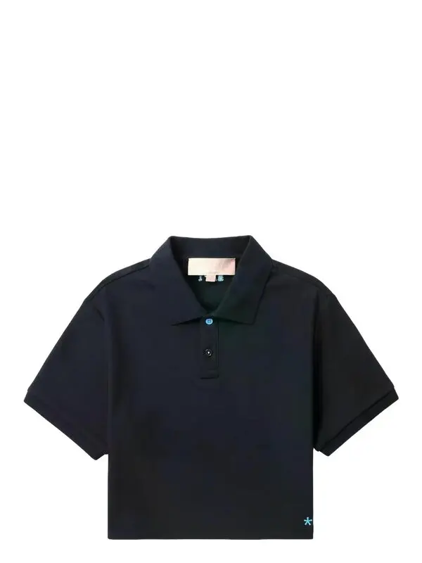 A BATHING APE Short-sleeved Polo Top - Blue