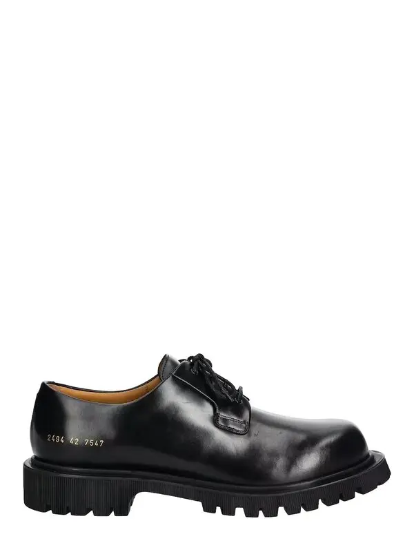 COMMON PROJECTS Leather Derby Shoes - Black
