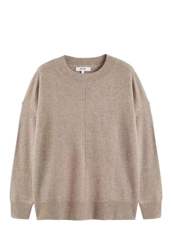 Chinti & Parker Seam-detailed Sweater - Neutrals