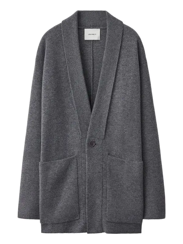 LISA YANG STORE The Lance Cardigan - Graphite