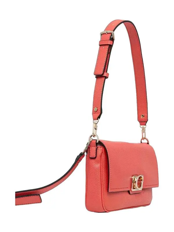 Guess Flap-detail Shoulder Bag - Red