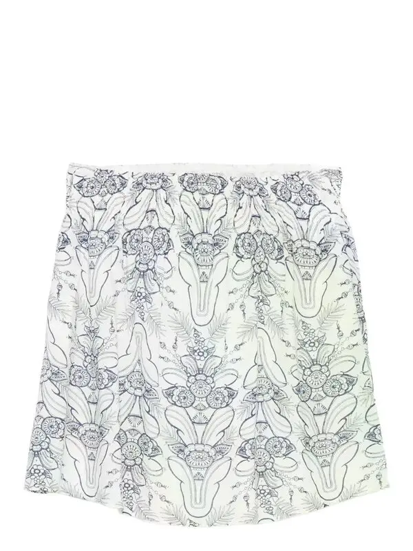 Marc O'polo A-line Floral-print Skirt - White
