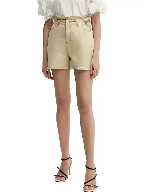 TWINSET High-waisted Shorts - Neutrals