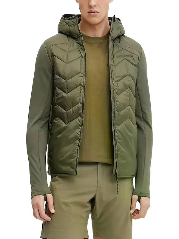 PEAK PERFORMANCE Elevate Hooded Padded Jacket - Green