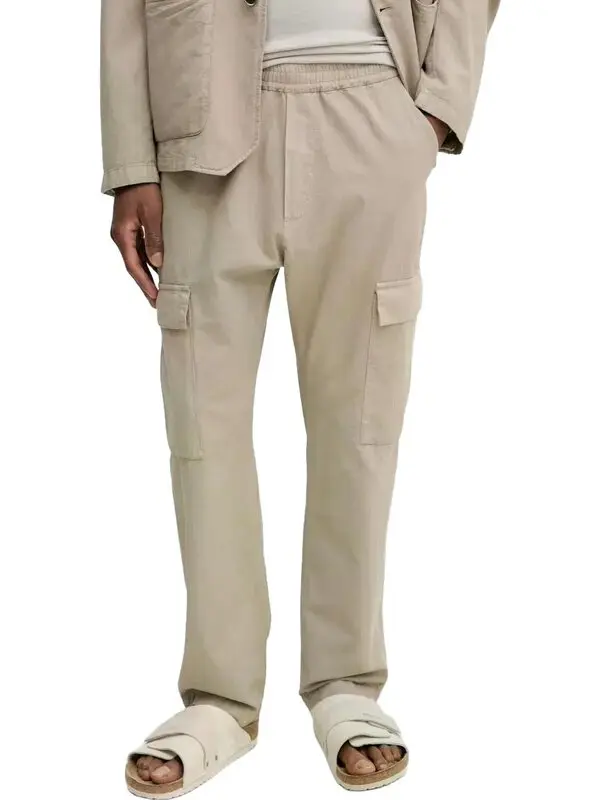Barena Venezia Elastic-waist Cargo Trousers - Neutrals