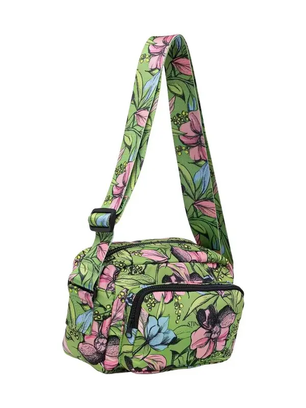 Stine Goya Floral-print Cross Body Bag - Green
