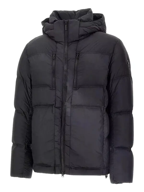 COLMAR Hooded Quilted Jacket - Black