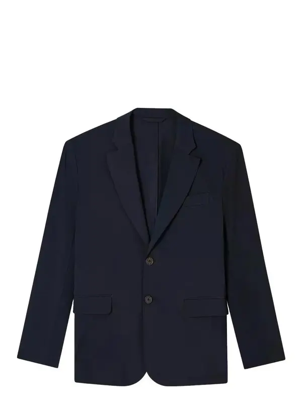 Emporio Armani Single-breasted Blazer - Blue
