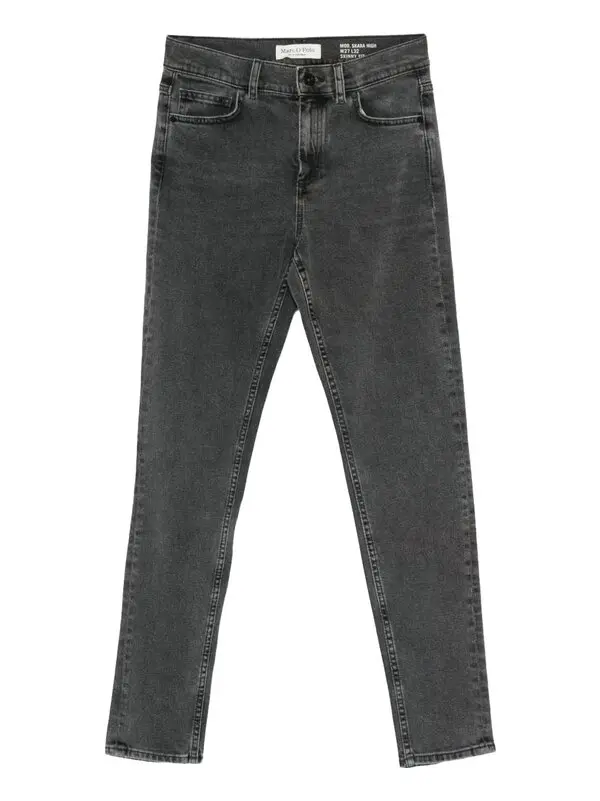 Marc O'polo High-rise Skinny Jeans - Grey