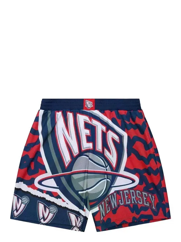 Mitchell & Ness Jumbotron 2.0 Sublimated Nfl Boston Sox Shorts - Red
