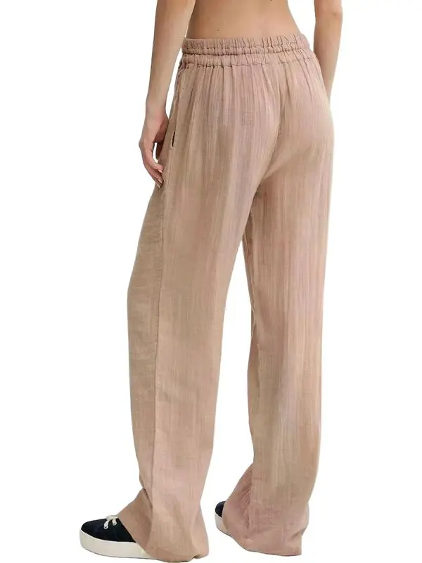 Melissa Odabash Krissy Drawstring Trousers - Brown