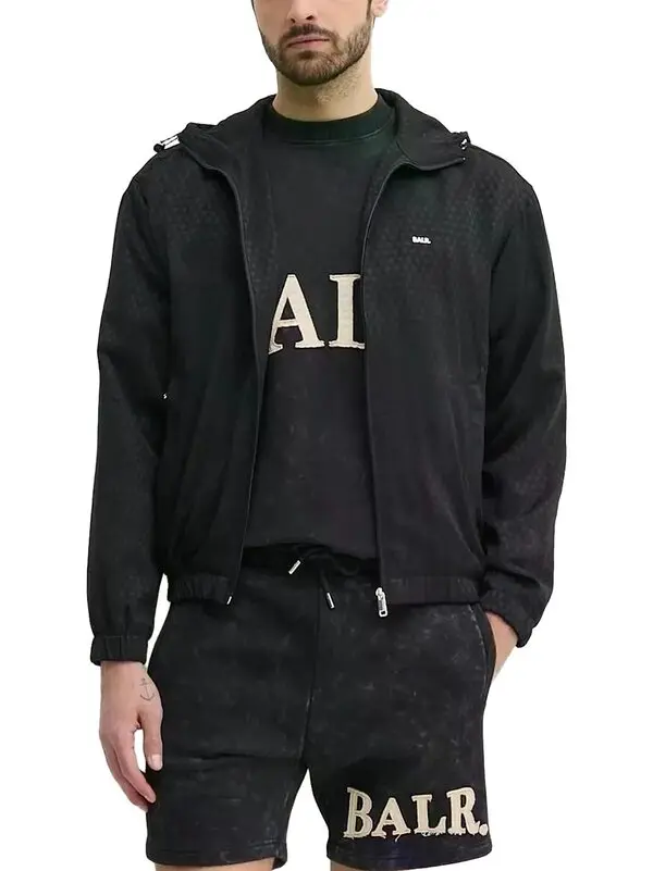 BALR. Zip-up Hoodie - Black