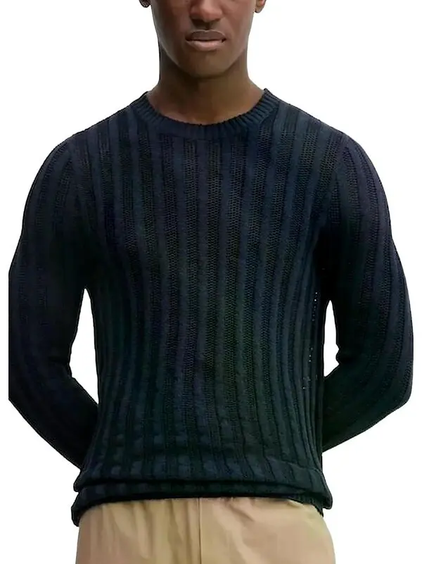 Barena Venezia Ribbed-knit Sweater - Blue