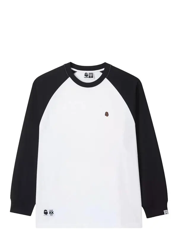 FINGERCROXX Raglan-sleeve T-shirt - White