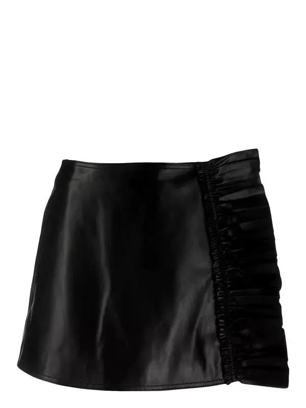 Valentino Garavani Frill Trim Shorts - Black