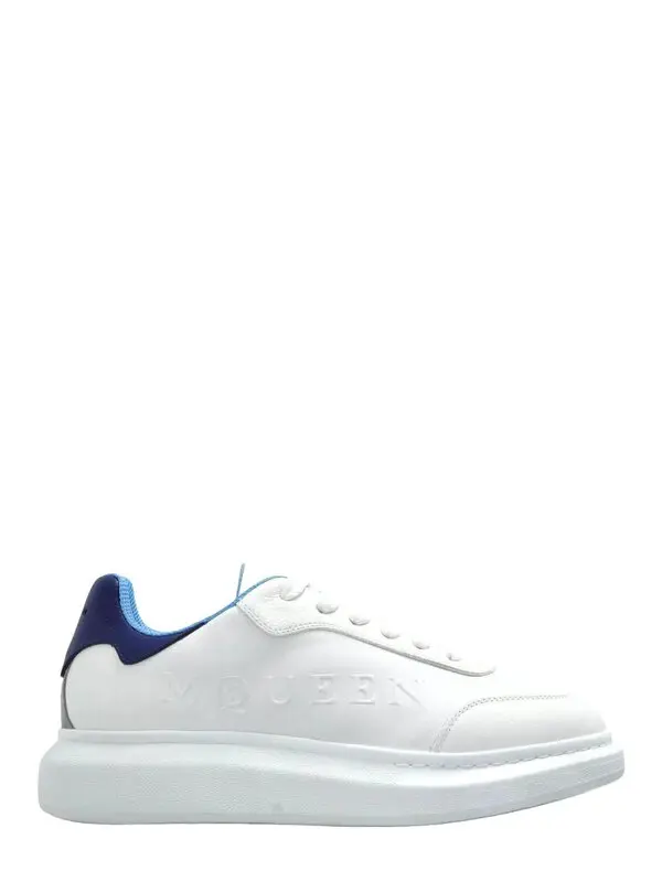 Alexander McQueen Oversized Logo-embossed Sneakers - White