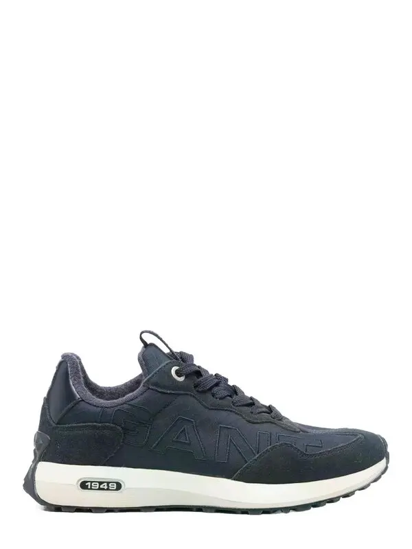 Gant Embroidered Logo Sneakers - Blue