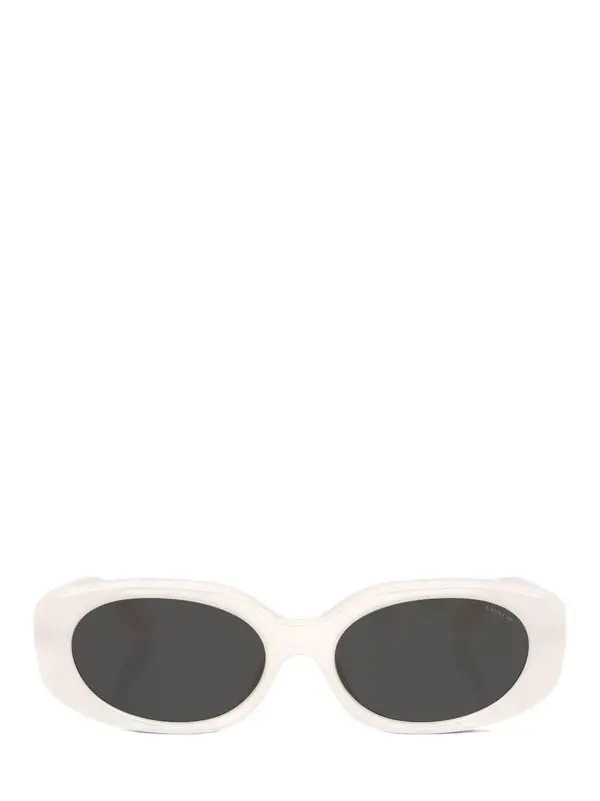 COACH Oval-frame Sunglasses - White