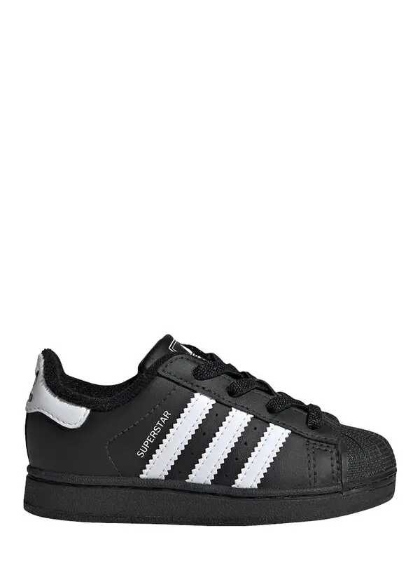 Adidas Superstar Ii Elastic Lace Sneakers - Core Black/cloud White