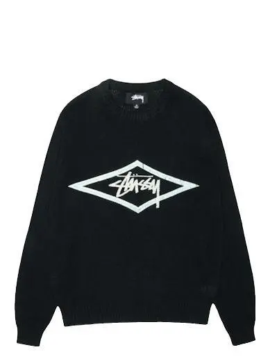 StÜssy Surf Team Sweater - Black