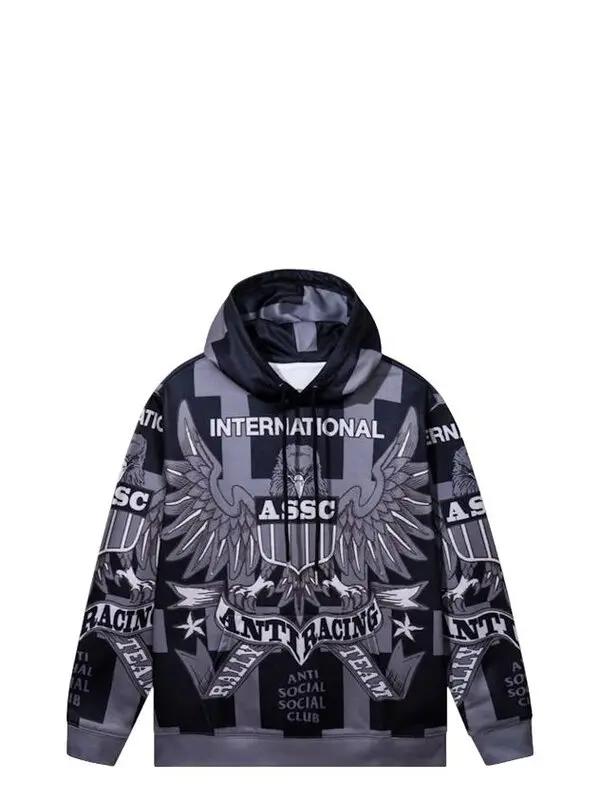 ANTI SOCIAL SOCIAL CLUB Printed Hoodie - Black