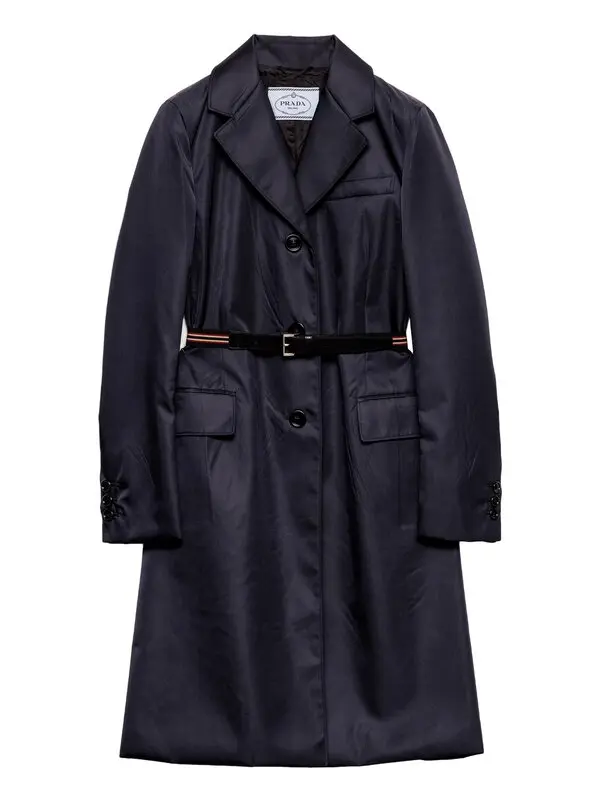 Prada Re-nylon Raincoat - Blue