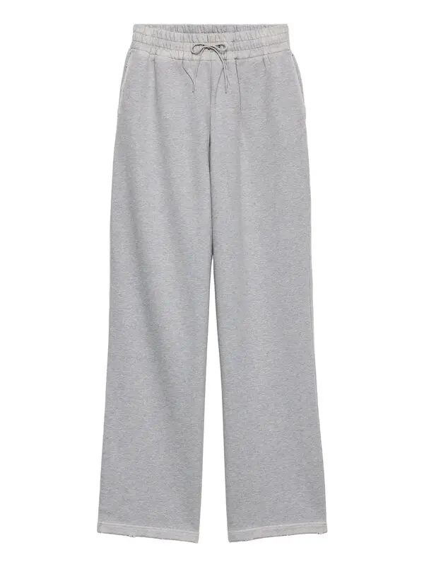 Prada Cotton Fleece Joggers - Grey