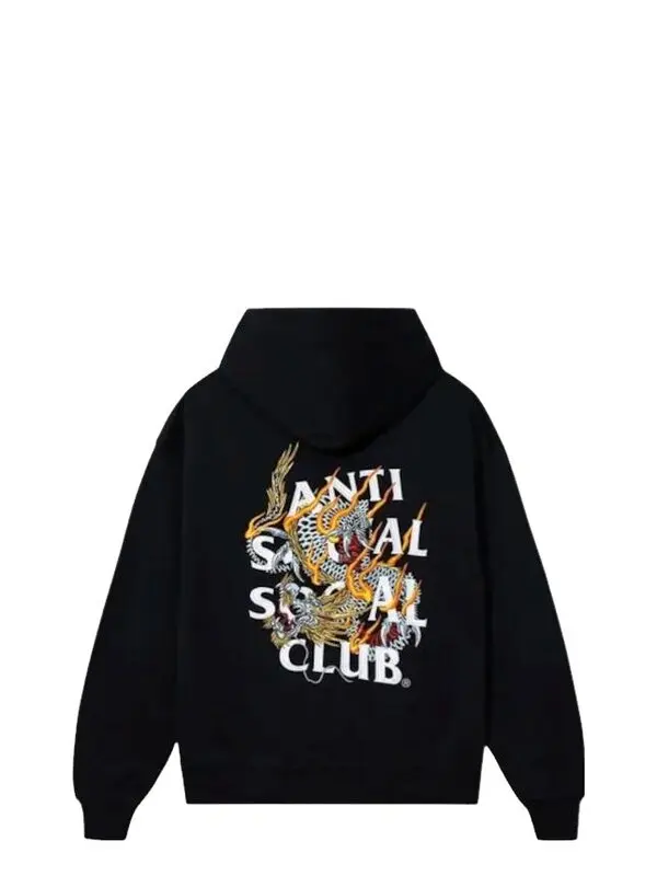 ANTI SOCIAL SOCIAL CLUB Quivering Liquids Hoodie - Black