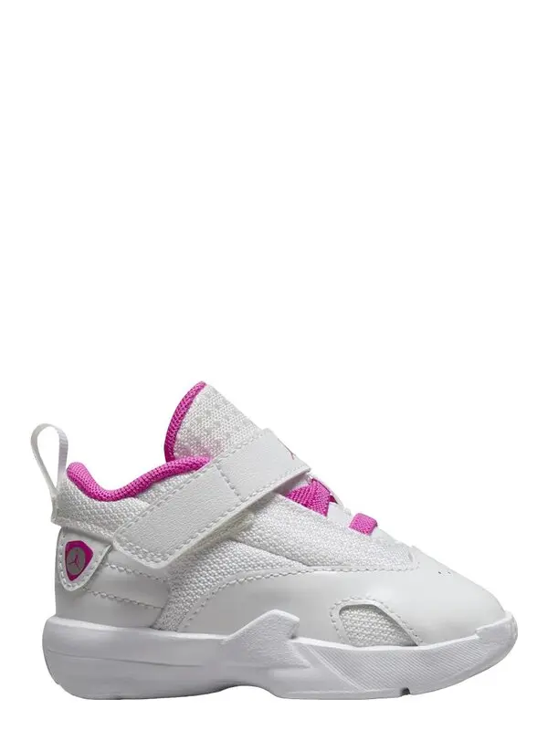 JORDAN Max Aura 6in - White/fire Pink