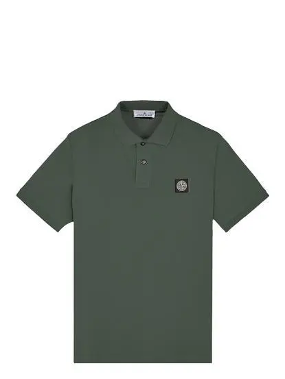 Stone Island Slim Fit Polo Shirt - Green