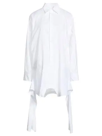MAISON MARGIELA Mini Shirt Dress - White