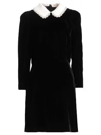 Sandro Mini Flared Dress - Black