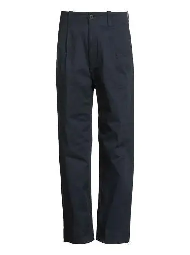 Emporio Armani Straight Leg Casual Pants - Navy