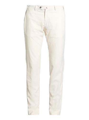 Emporio Armani Corduroy Stretch Tapered Leg Trousers - Ivory
