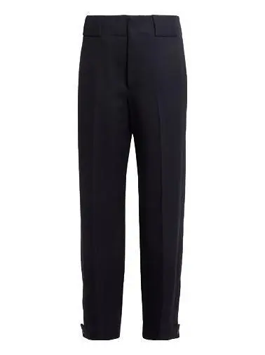 Emporio Armani Virgin Wool Pants - Blue