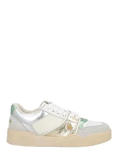 Dsquared2 Light Leather Low-top Sneakers - Grey