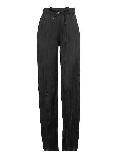 GAËLLE PARIS Relaxed Fit Pajama Pants - Black